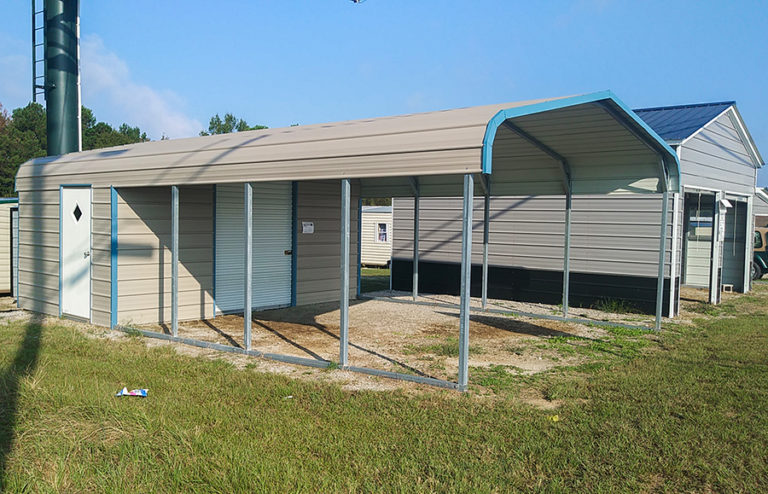 Better Buildings – carport with storage on Better Buildings lot ...